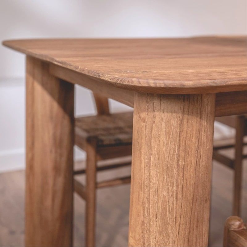 Table repas design teck massif recyclé 225cm DINO d-bodhi